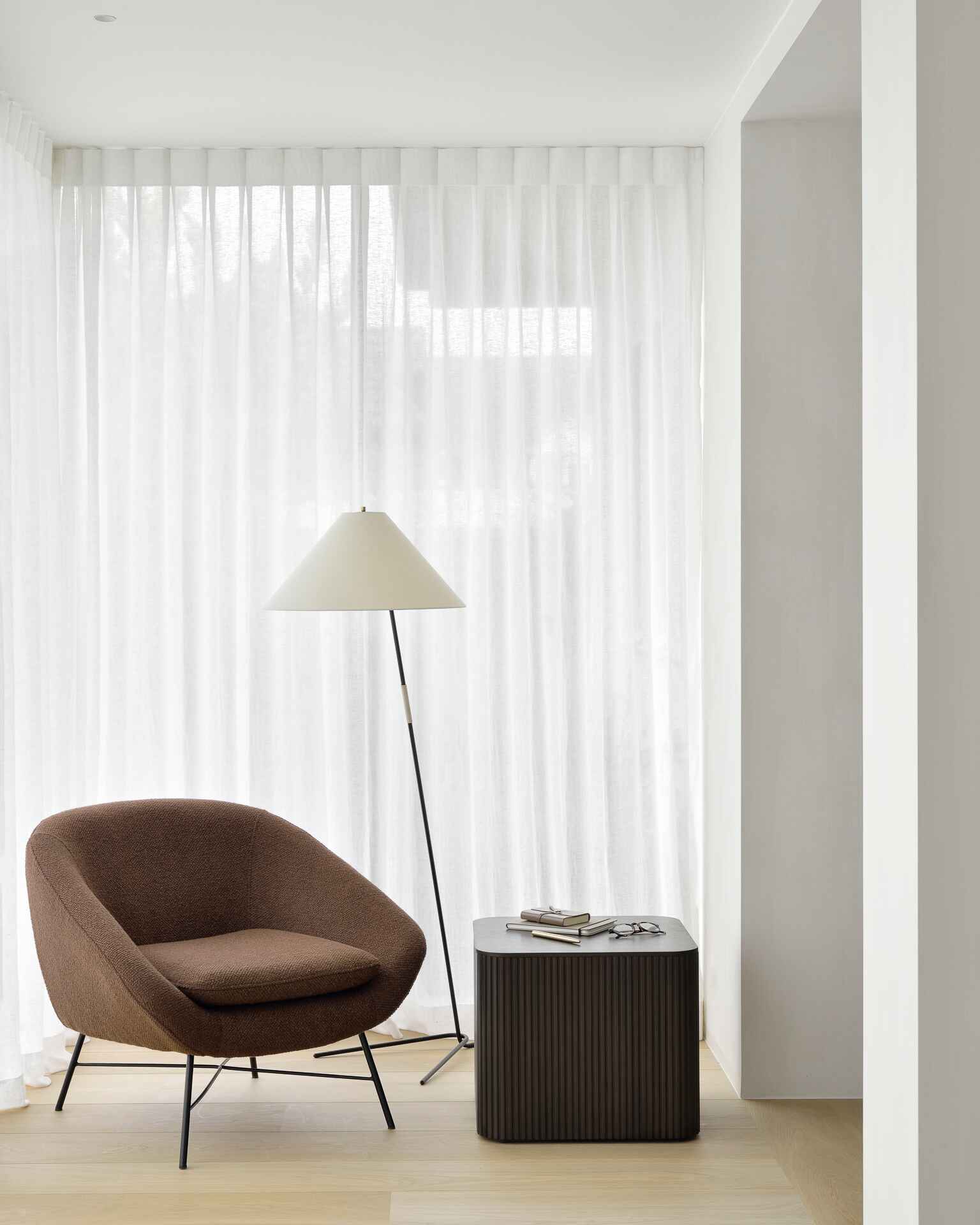 Ethnicraft Chaise Lounge - Barrow, Cuivre – Depot Design