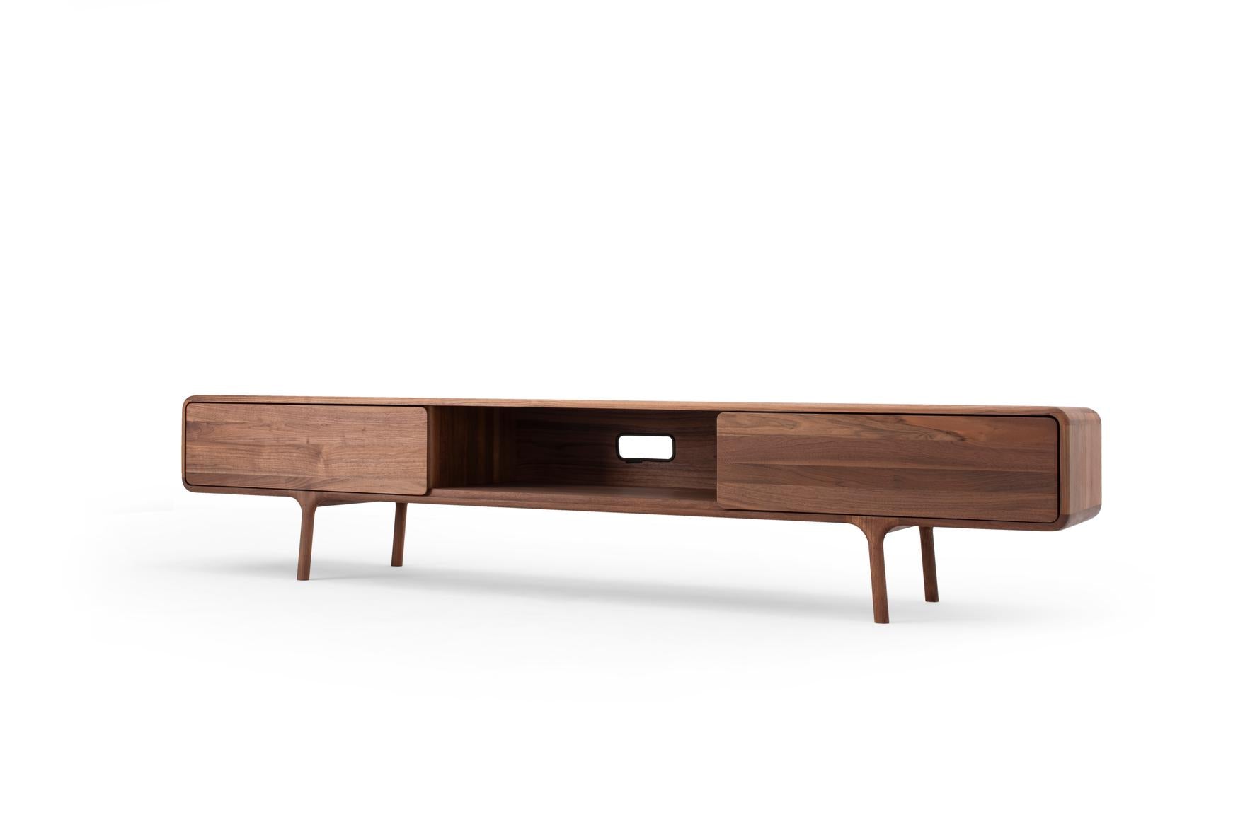 Gazzda Meuble TV - Fawn (2 Tiroirs) – Depot Design