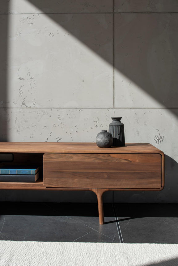 Gazzda Meuble TV - Fawn (2 Tiroirs) – Depot Design