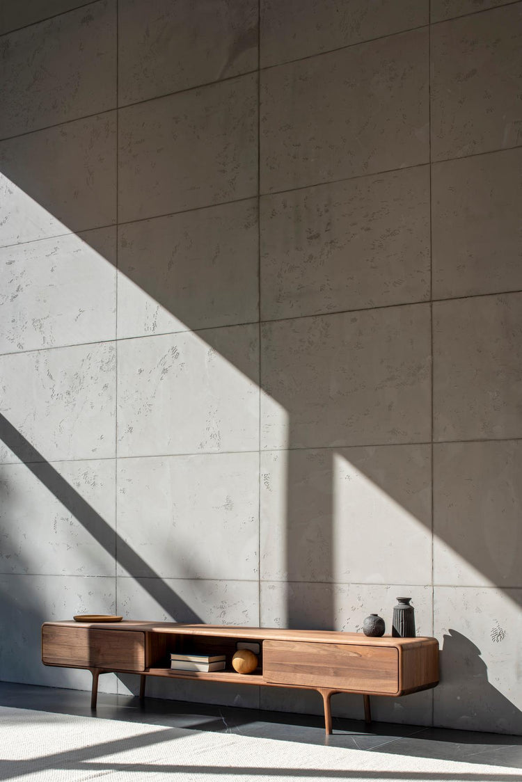 Gazzda Meuble TV - Fawn (2 Tiroirs) – Depot Design